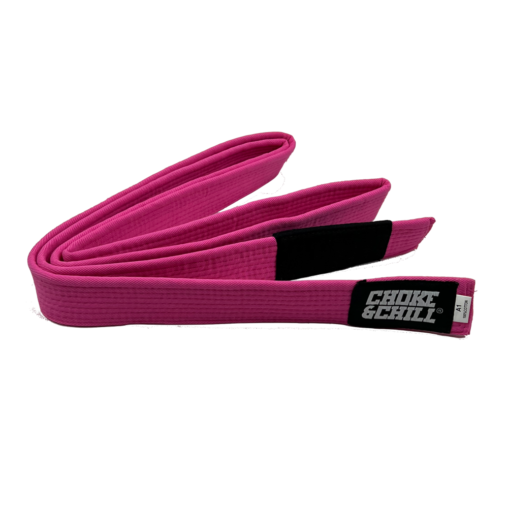 Choke&Chill BJJ Belt - Jiu Jitsu - Pink